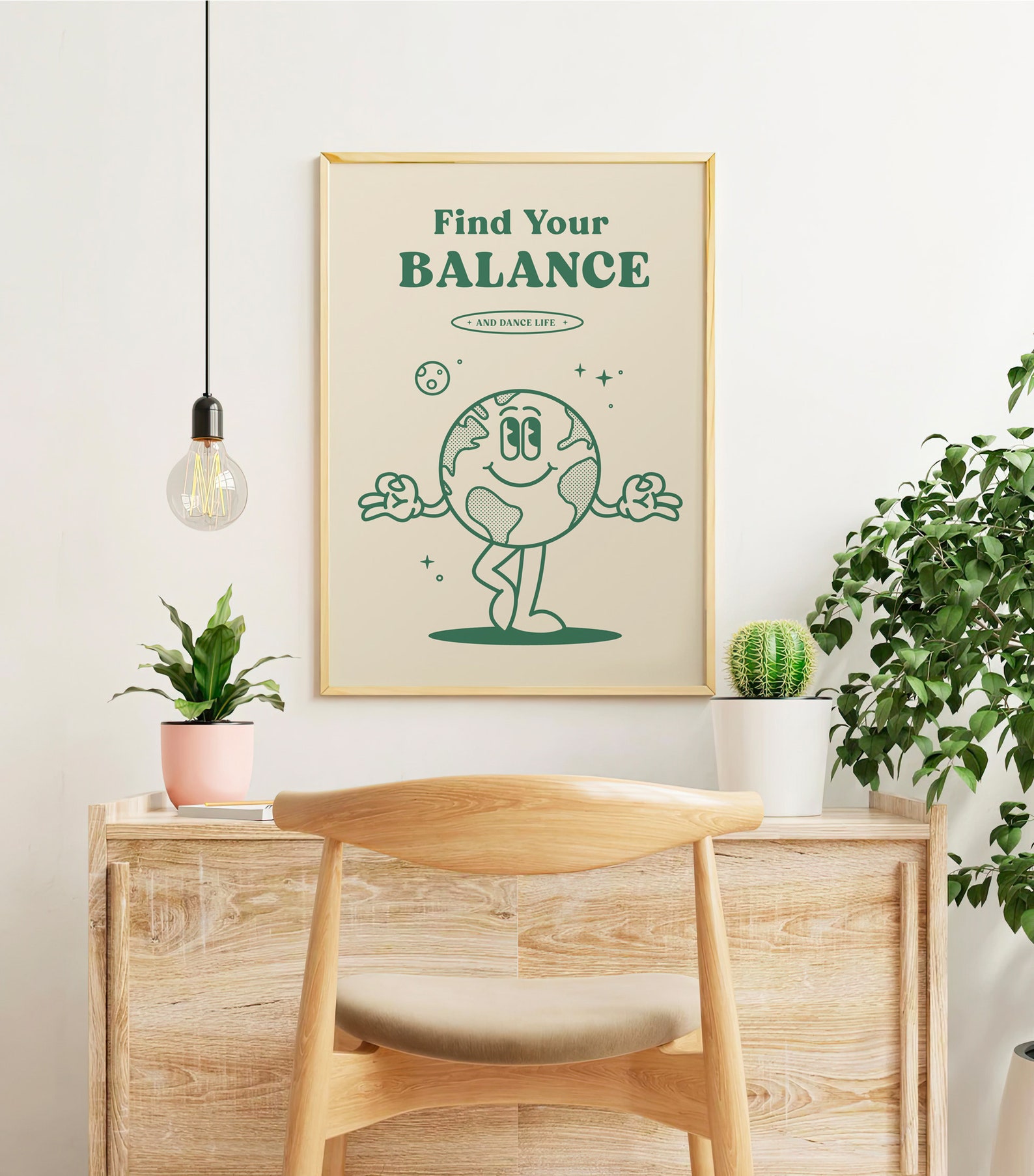 Motivational Poster, Retro Style Print, Mindful Reminder Print ...