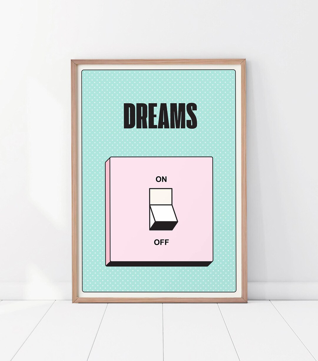 Dreams on Print, Motivational Poster, Inspirational Art, Positive ...