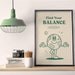 Motivational Poster, Retro Style Print, Mindful Reminder Print ...
