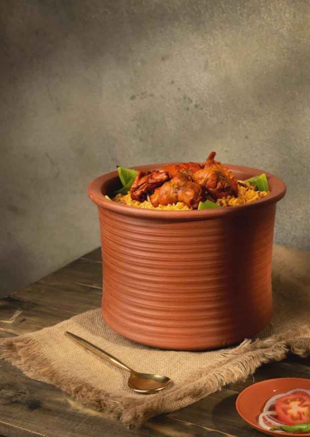 Handmade Earthen Clay Biryani Pot - 5L Traditional Cookware - Etsy