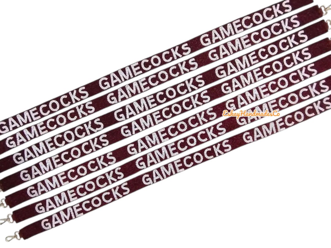 Beaded Purse Strap, Beaded Bag Strap, College Purse Strap, Gameday ...