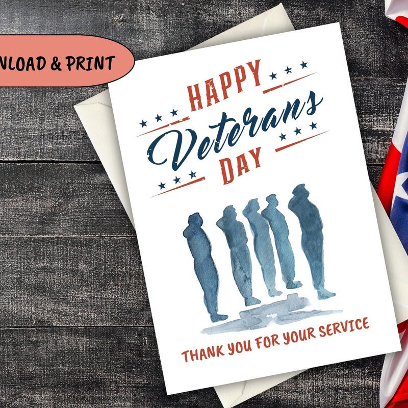 Veterans Day Cards - Etsy