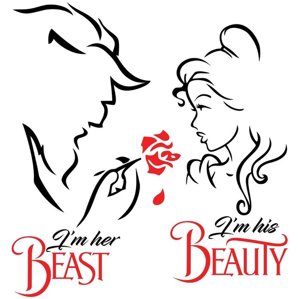 Beauty And The Beast Etsy
