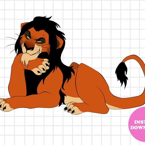 Lion King Scar - Etsy