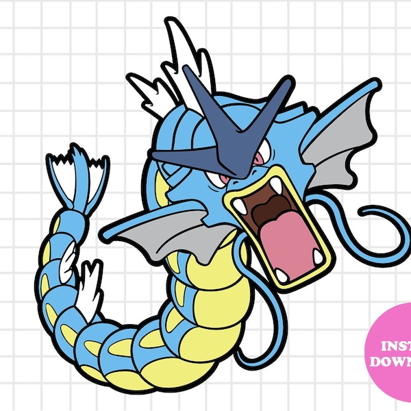 Gyarados - Etsy