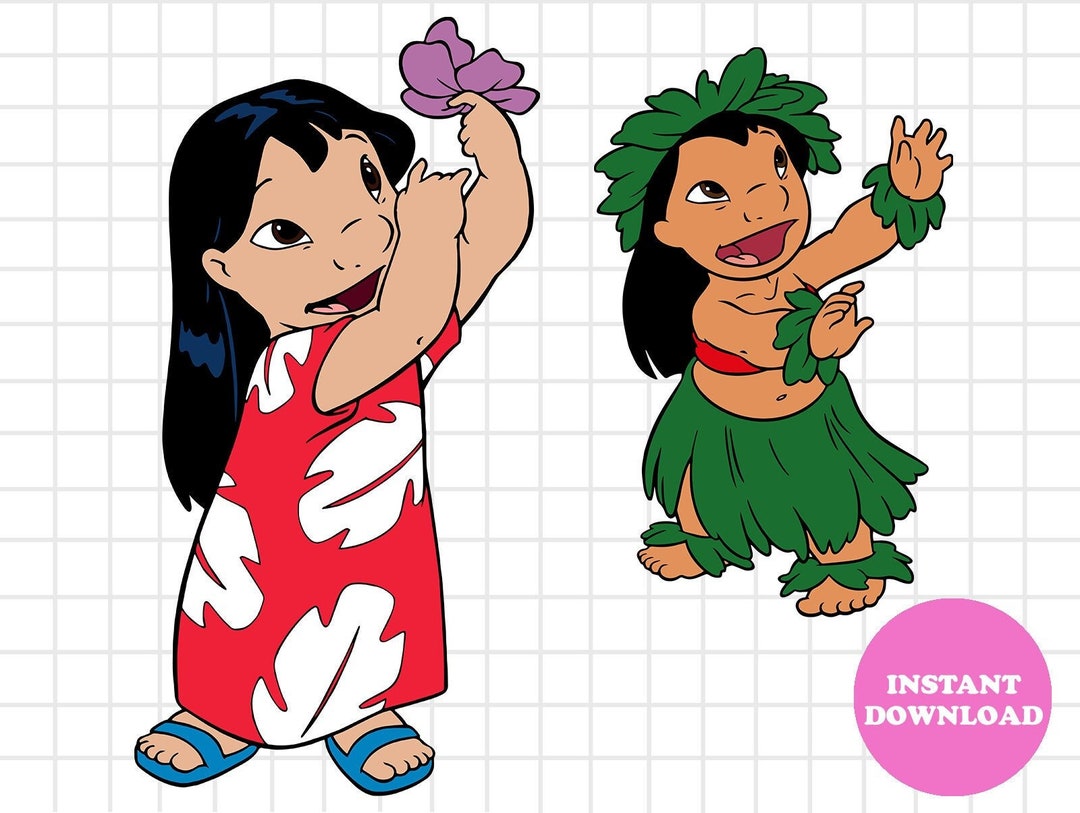 Lilo Svg Layered Item Clipart Cricut Digital Vector Cut - Etsy UK