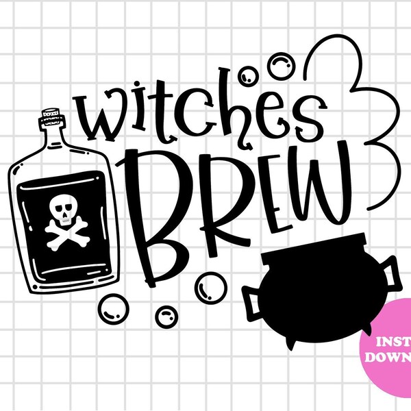 Witches Brew Clipart - Etsy