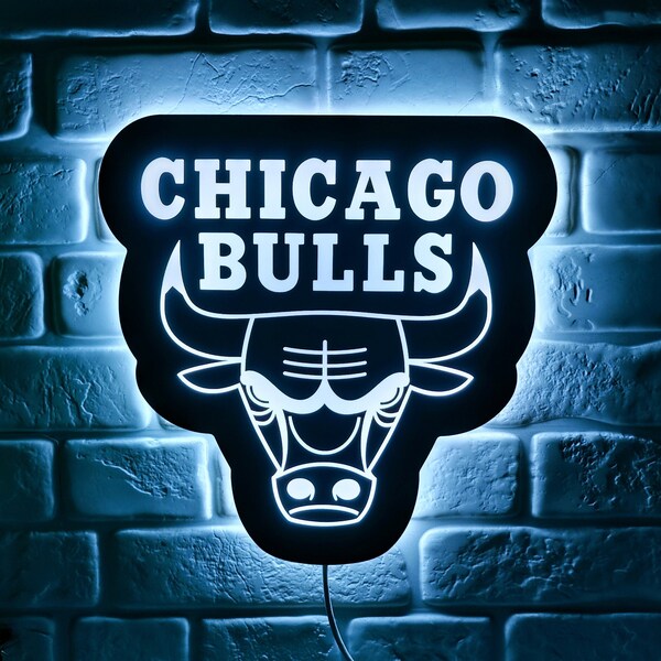 Neon Chicago Bulls Sign - Etsy