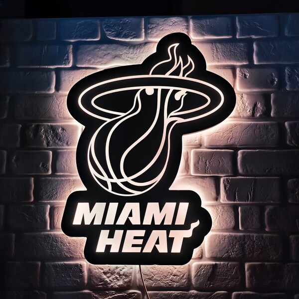 Miami Heat Art - Etsy