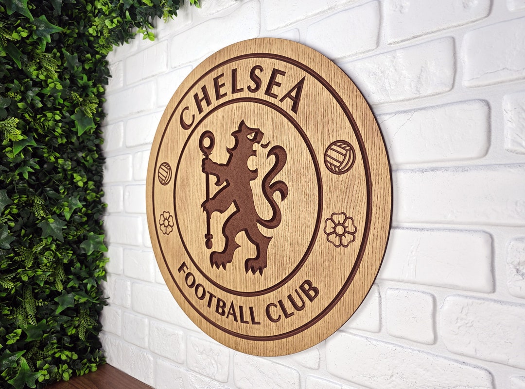 FC Chelsea Wood Carving Chelsea Personalized Gift for Fans - Etsy