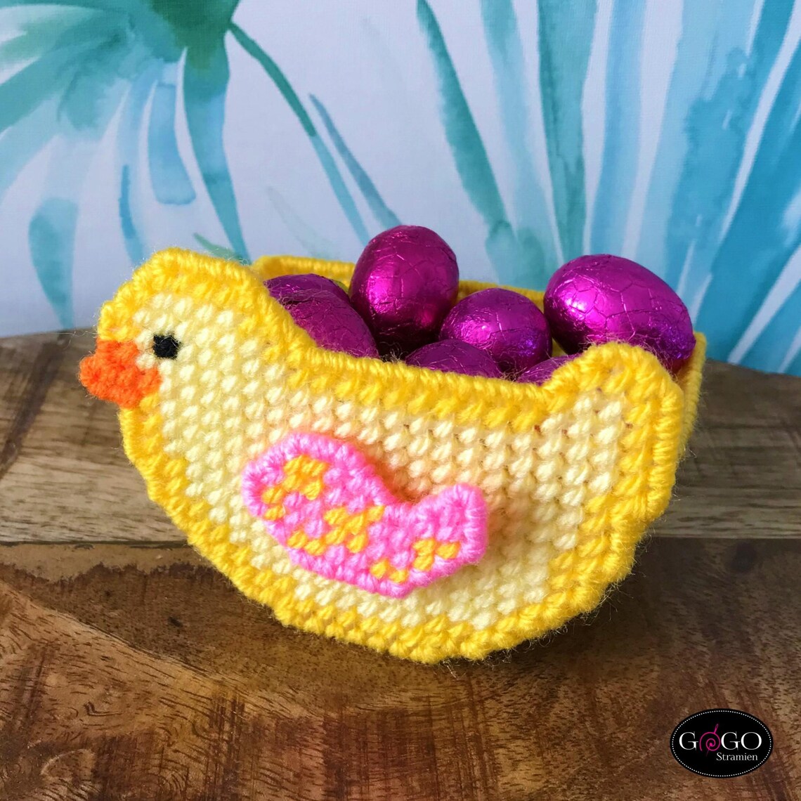 PDF Little Easter Chick, Plastic Canvas, 7 Count Pattern English ...