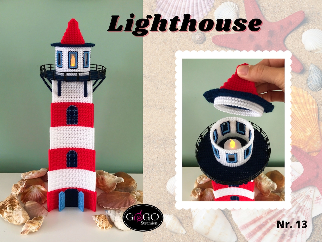 PDF Lighthouse Plastic Canvas, 7 Count Needlework Book English ...