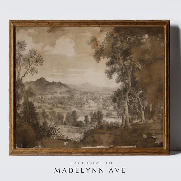 Vintage Toile - Etsy