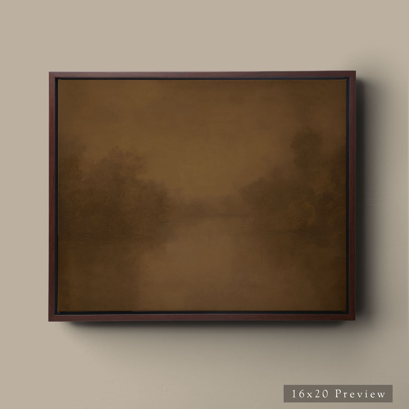 Framed Modern Chic Art Print, Moody Wall Art for Living Room, Trendy ...