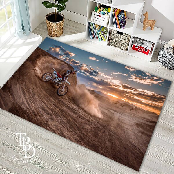 Motorcycle Rug - Etsy