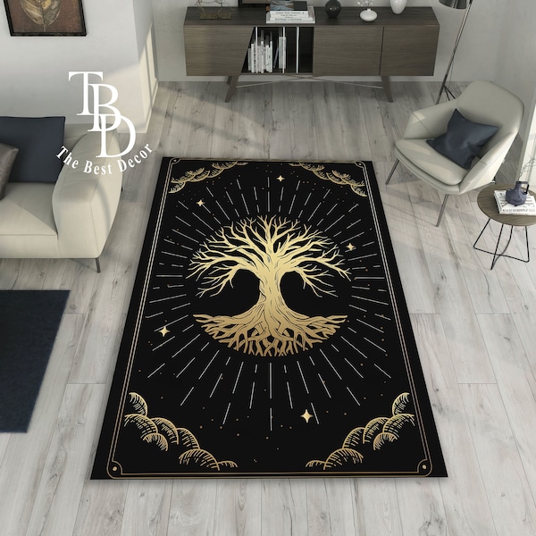 Celtic Tree of Life Rug - Etsy