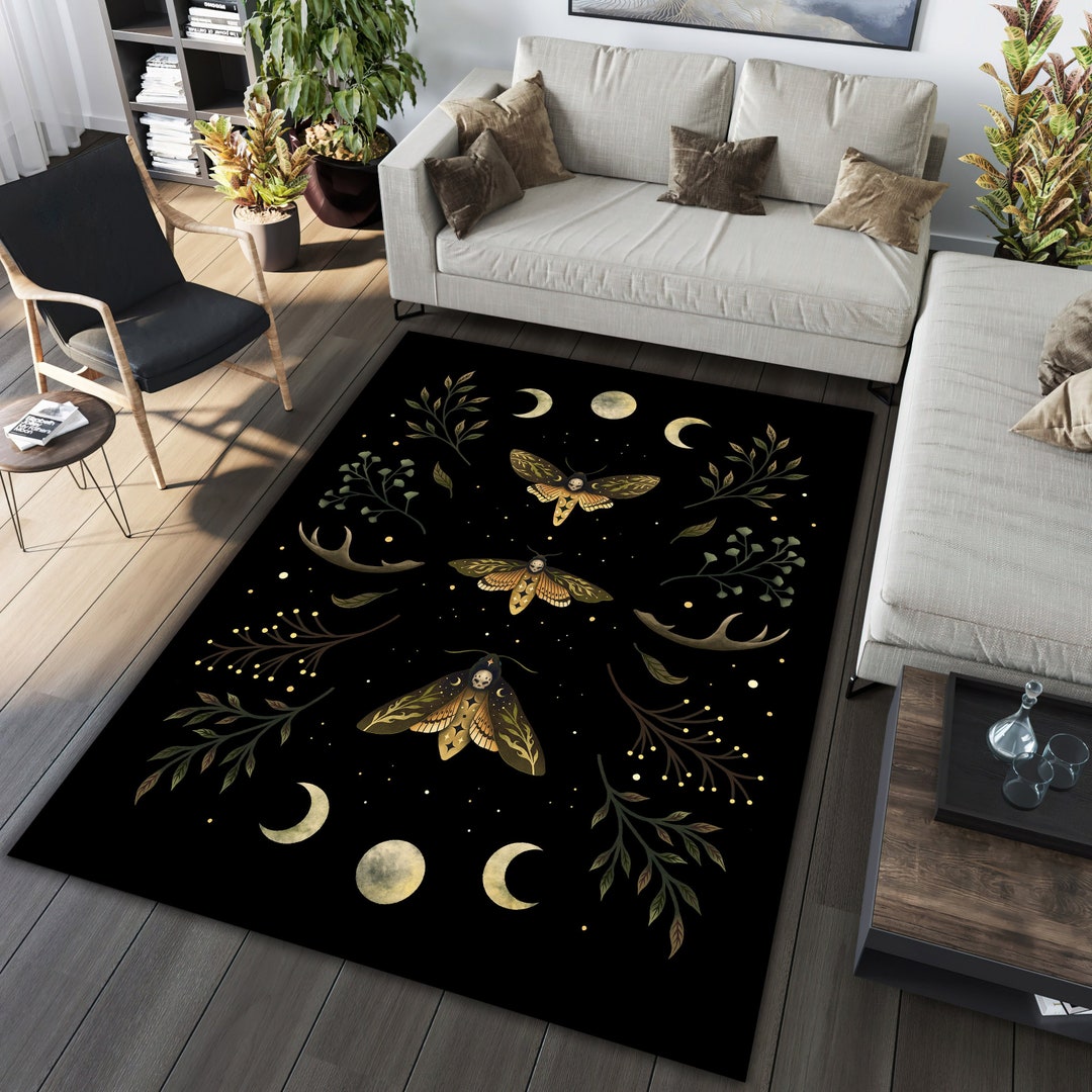 Astrology Butterfly Design Rug,decor Zodiac Rug, ,zodiac Sign Patterned ...