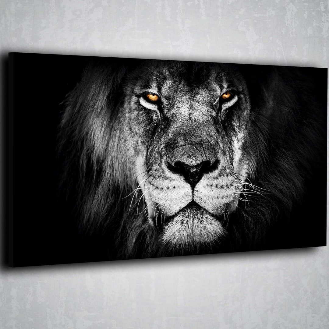 The Lion King Eyes High Resolution Canvas / Acrylic Glass Print - Etsy
