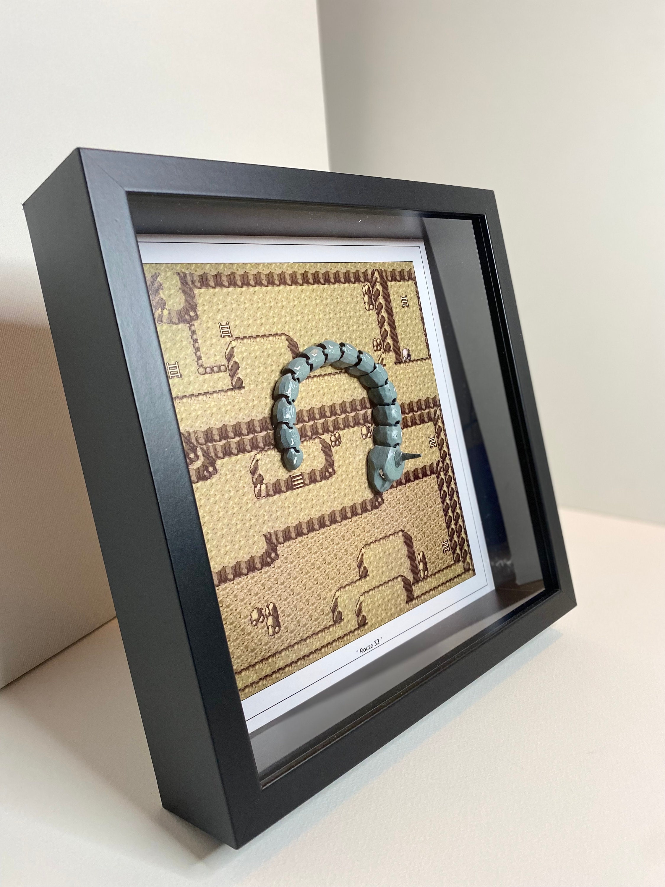 Pokemon 3D Decorative Anime Frame Onix - Etsy