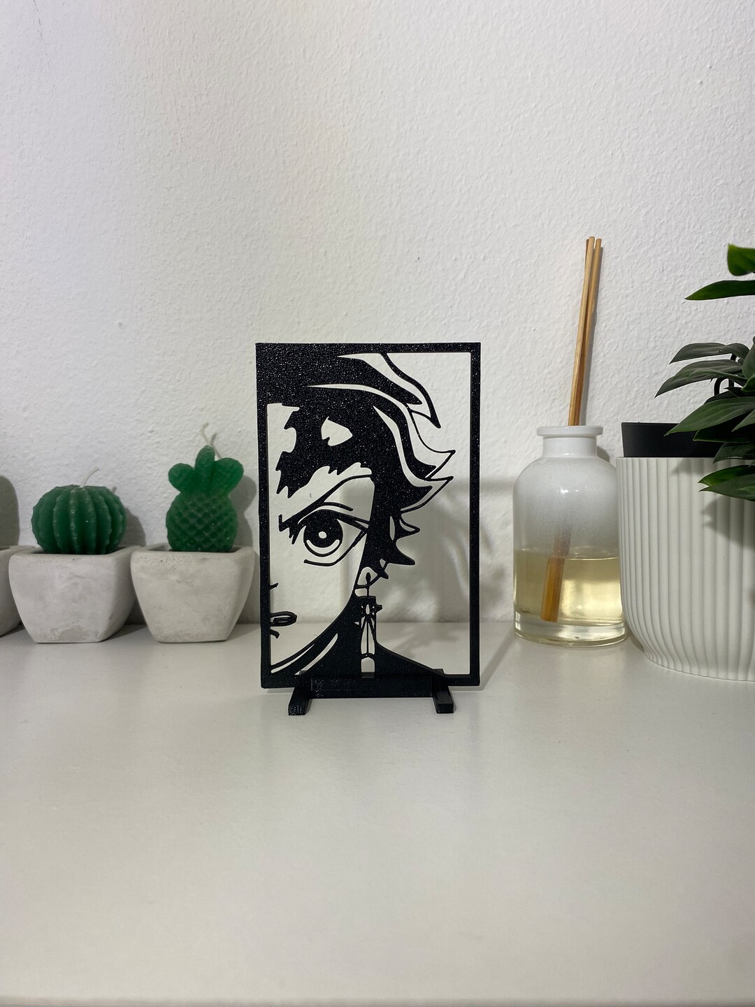 Tanjiro / Demon Slayer / Figure / Manga /2D / 3D / Action Figure / Wall ...