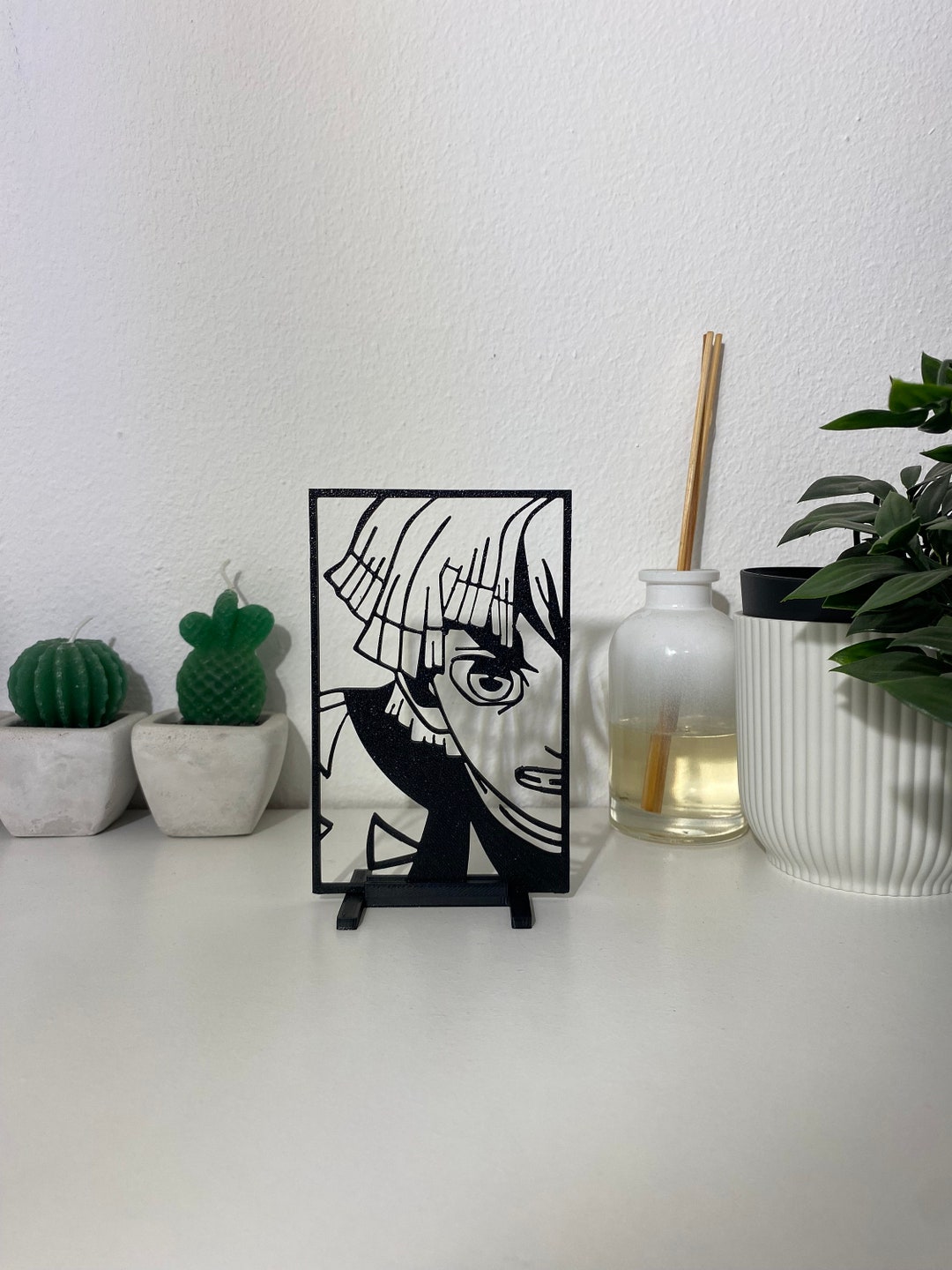 Zenitsu / Demon Slayer / Figure / Manga /2D / 3D / Action Figure / Wall ...