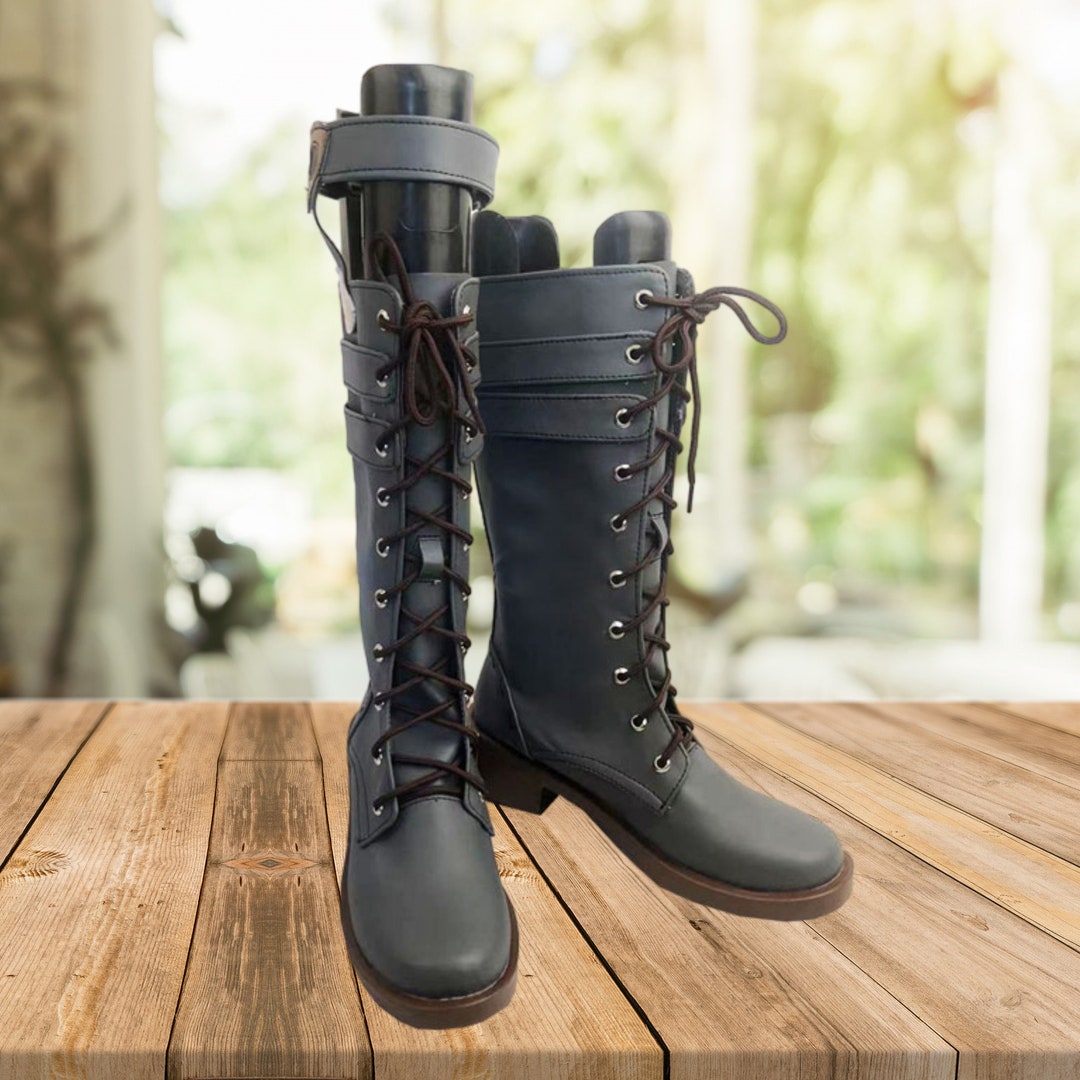 Genshin Impact Lynette Shoes Cosplay Boots Customizable - Etsy Singapore
