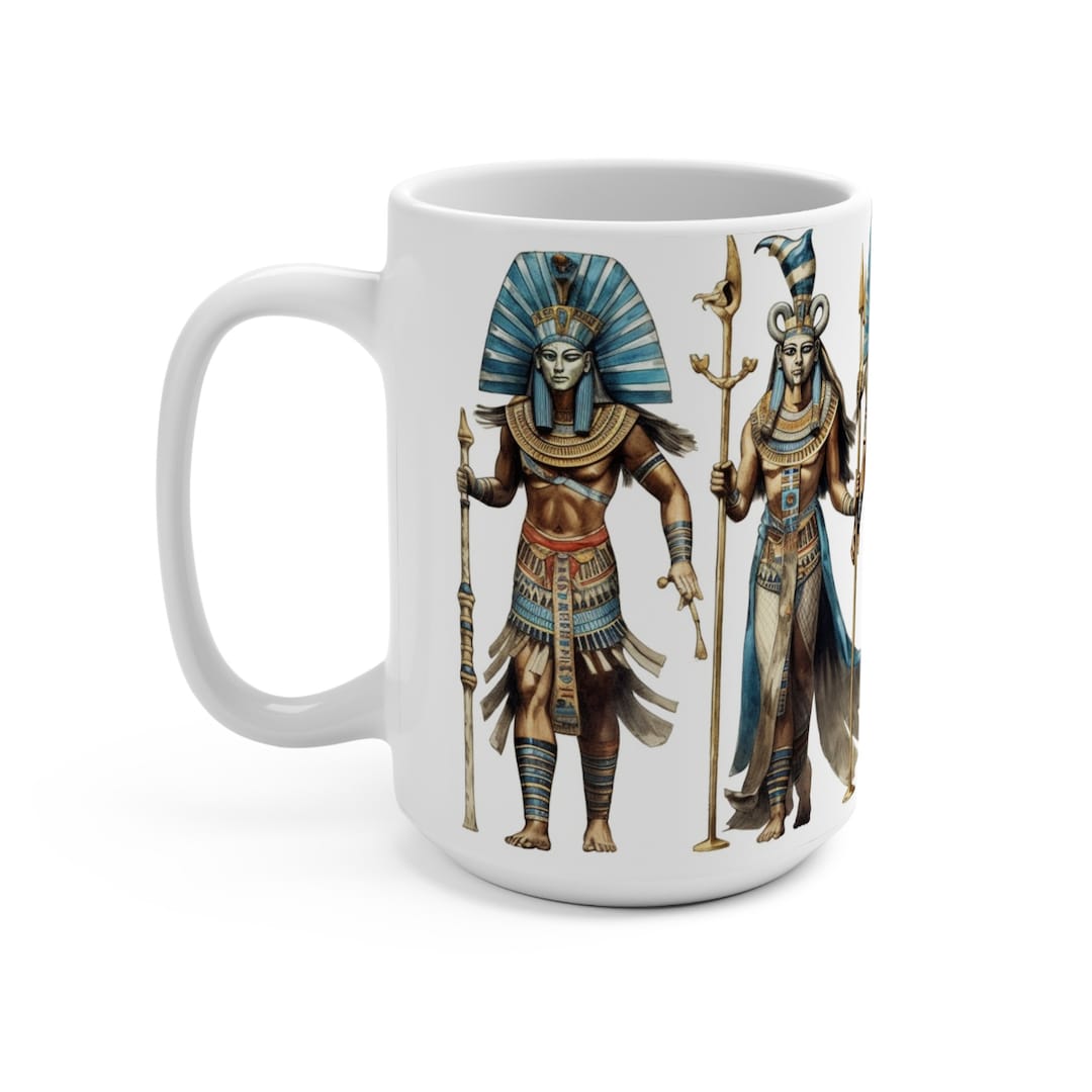 Divine Egypt Mug, Ceramic Mug, Coffee Mug, Inspirational Mugs, Egyptian ...