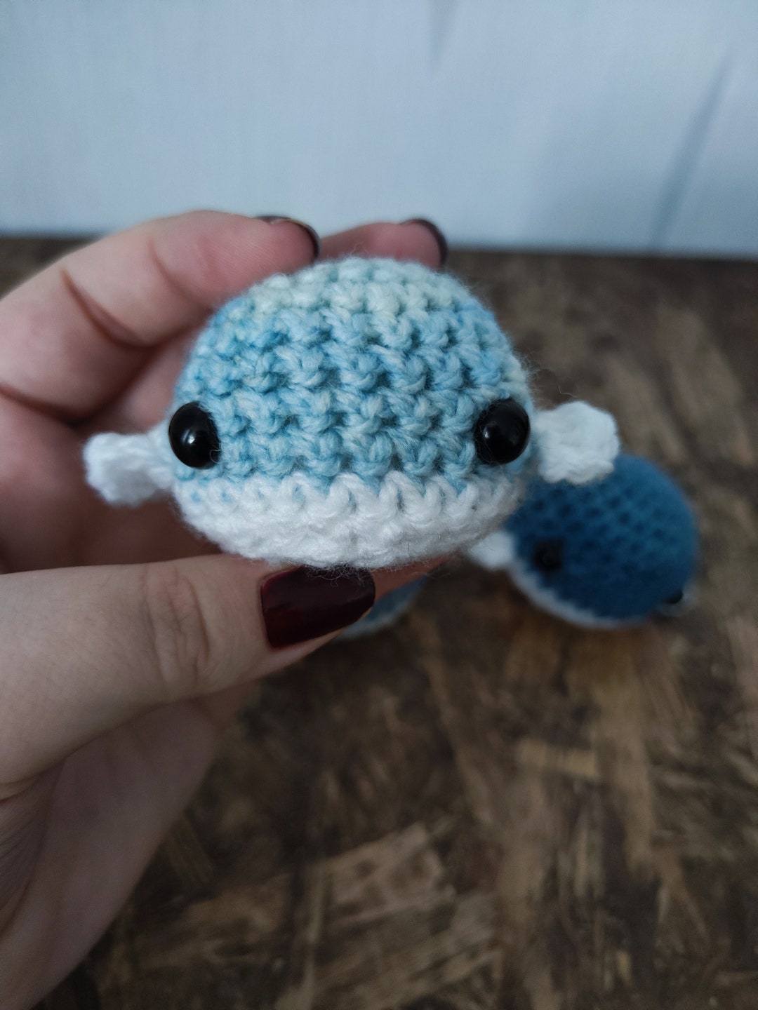 Mini Crochet Whale - Etsy