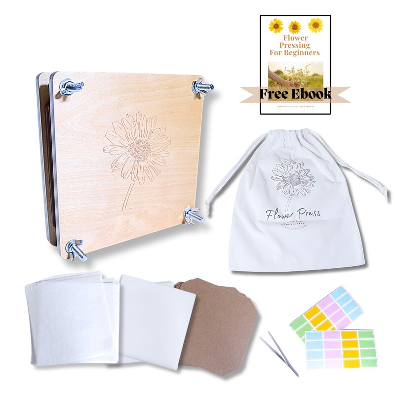 Flower Press Kit - Etsy