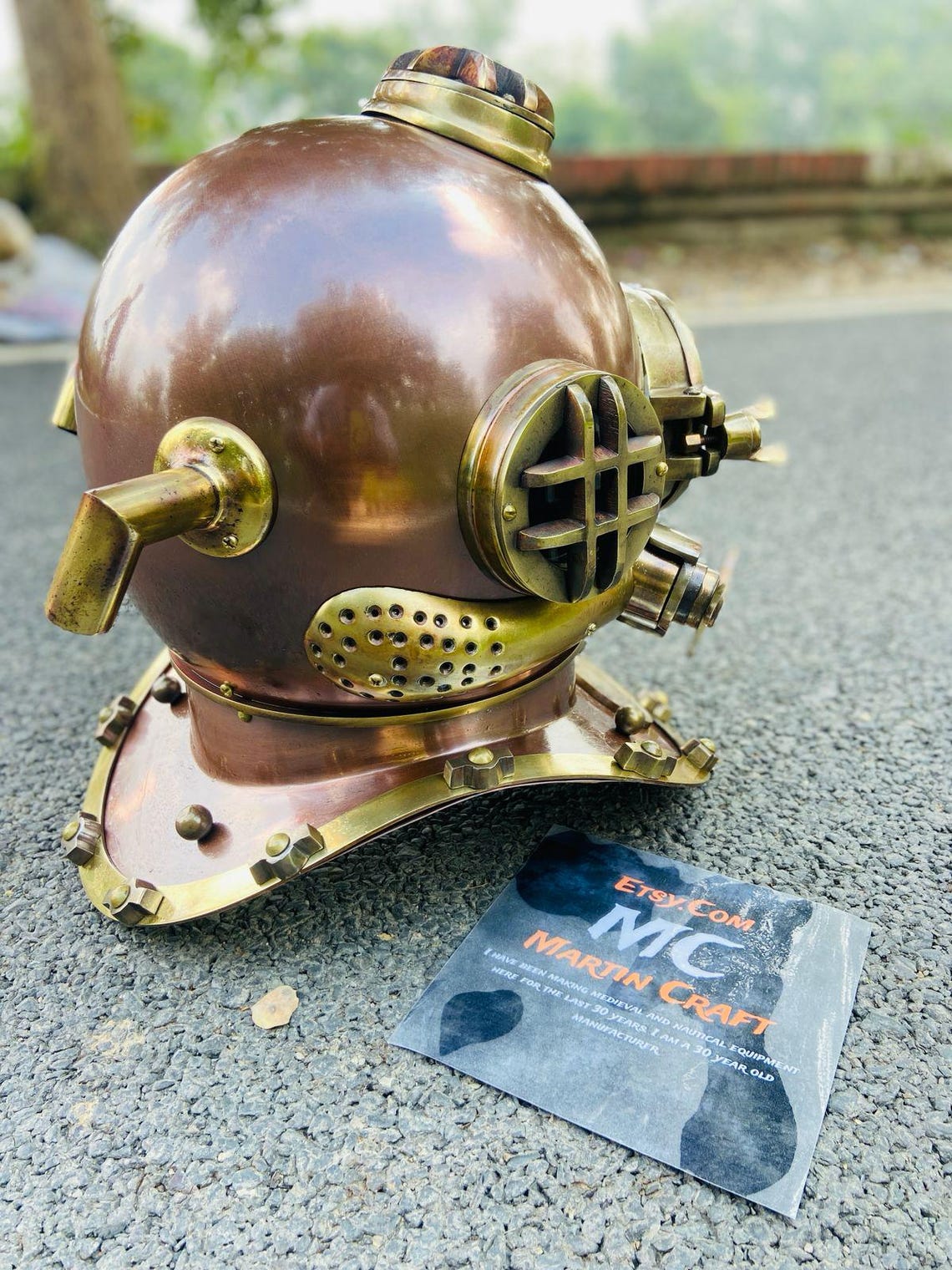 Commando Diving Helmet Scuba Vintage Diving Helmet US Navy Mark V ...
