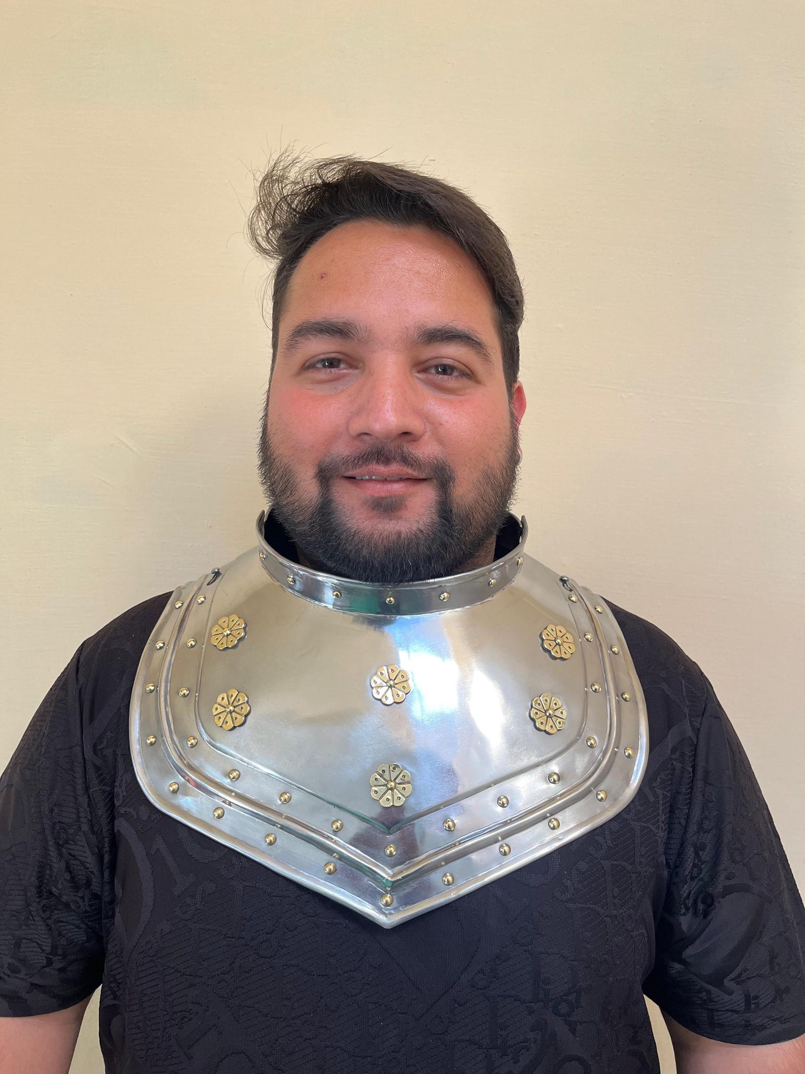 Medieval Knight's Chainmail Neck Guard for Men's-handcrafted Medieval ...