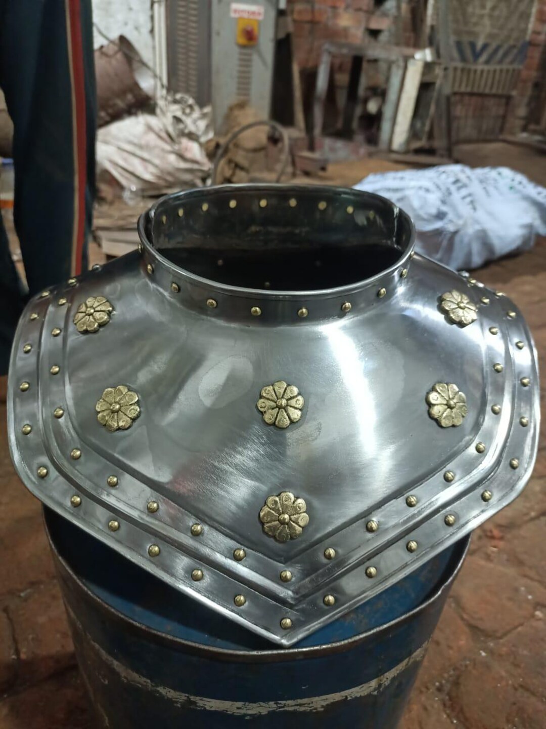 Medieval Knight's Chainmail Neck Guard for Men's-handcrafted Medieval ...