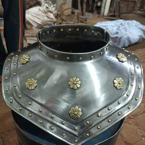 Medieval Knight Neck Guard Armor, Gorget Armor,larp Armor, Knight ...