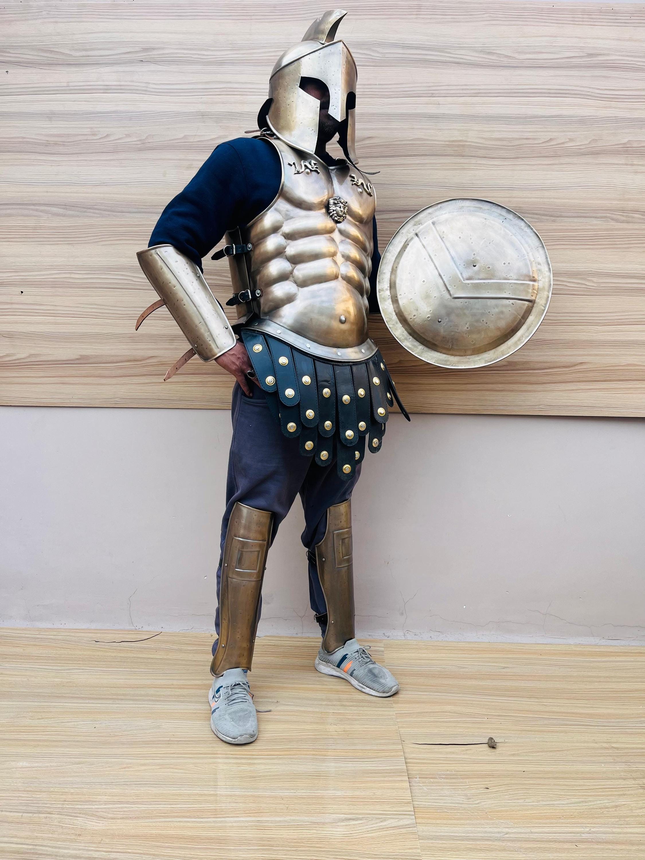 Medieval Roman Greek Muscle Armor Set- Medieval Body Armor for Cosplay ...