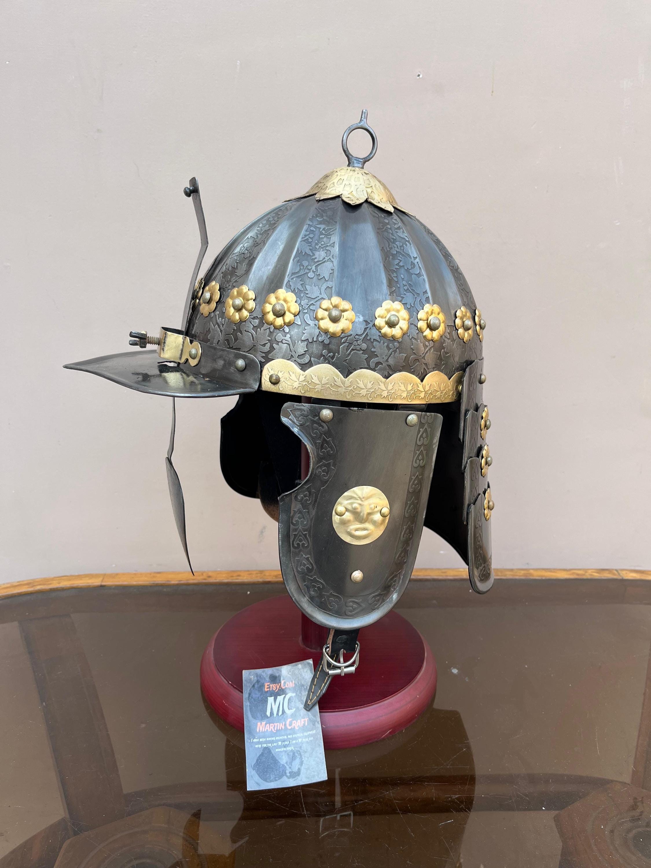 Handcrafted Polish Winged Hussars Shishak Helmet: Antique-style Armor ...