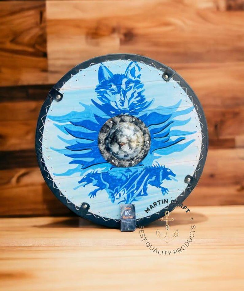 Authentic Medieval Knight Shield Custom Handmade Wooden or Steel ...