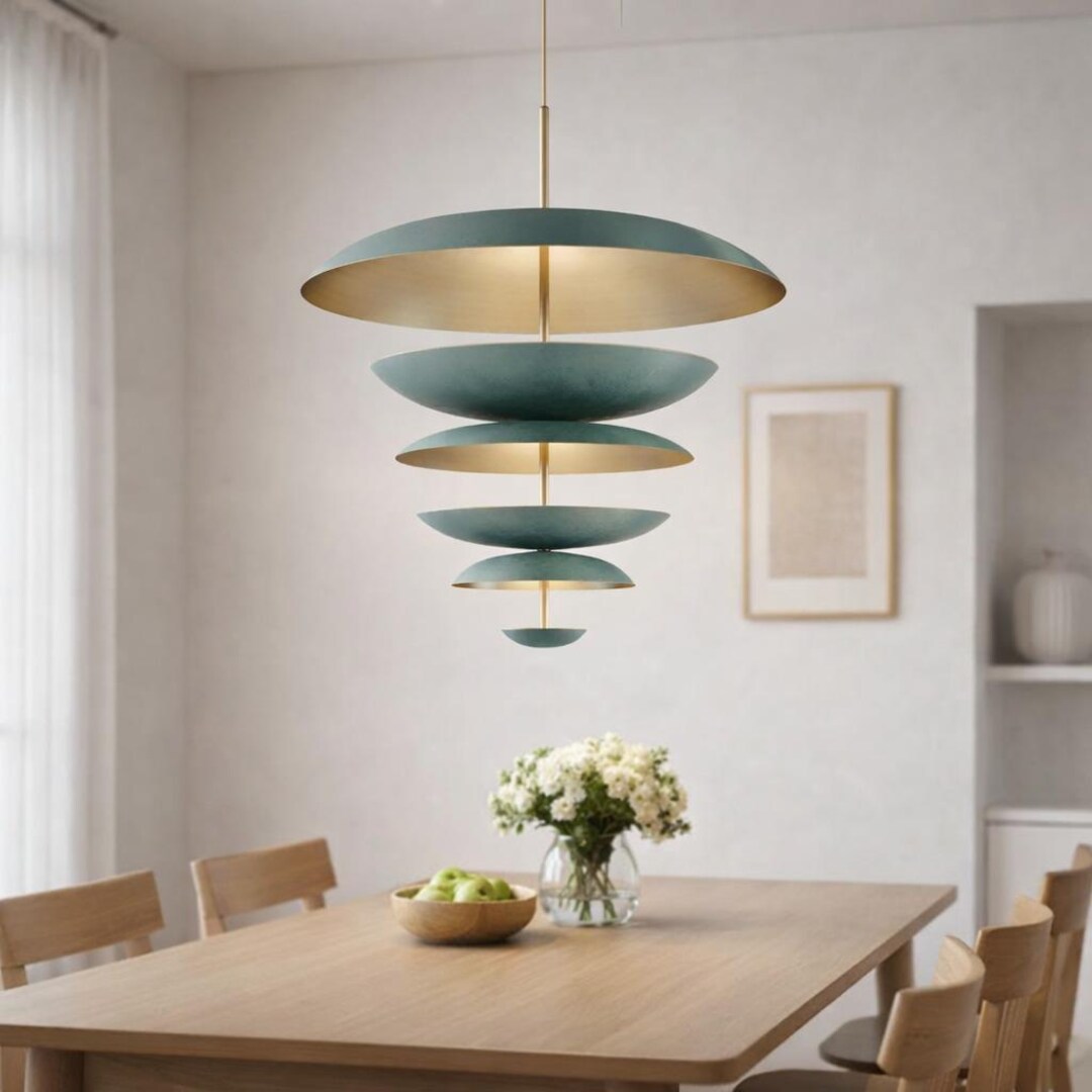 Mid-century Italian Style Sputnik Chandelier – Stilnovo Inspired 9 ...