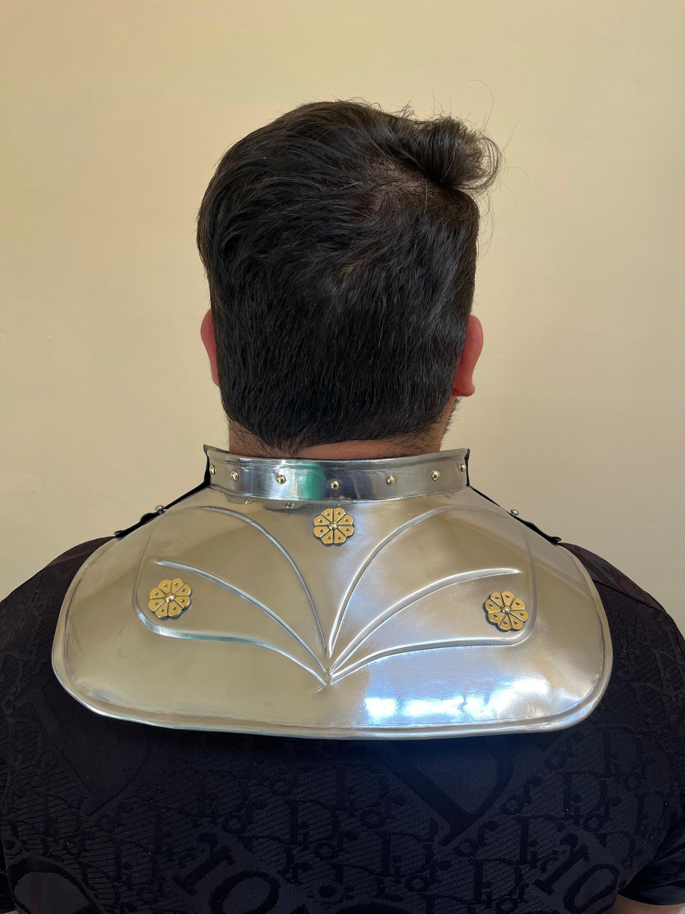 Medieval Knight's Chainmail Neck Guard for Men's-handcrafted Medieval ...