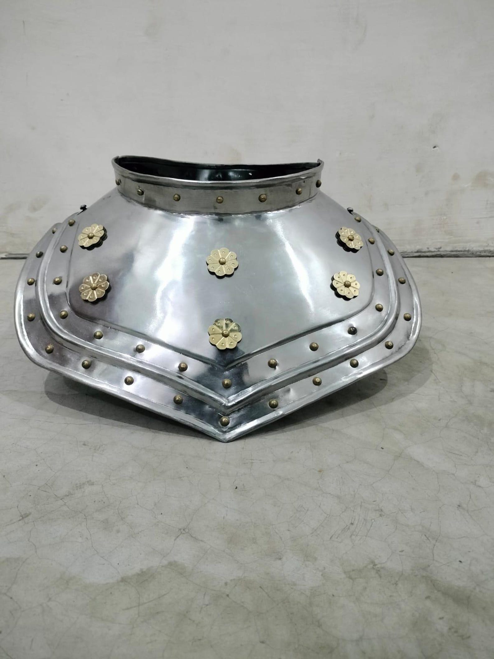 Medieval Knight's Chainmail Neck Guard for Men's-handcrafted Medieval ...