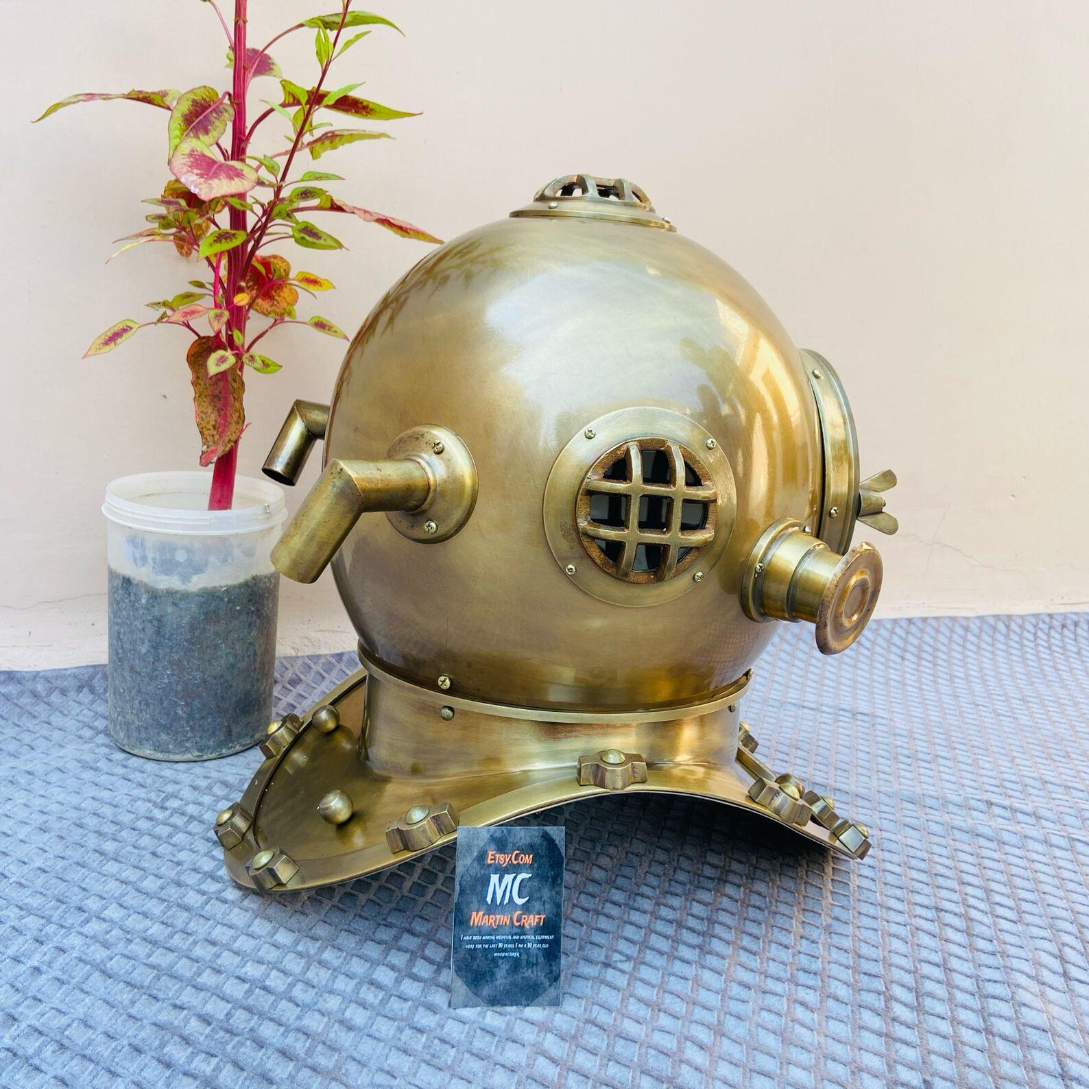 1921 Anchor Engineering Scuba Vintage Diving Helmet 18 Deep Sea Diving ...