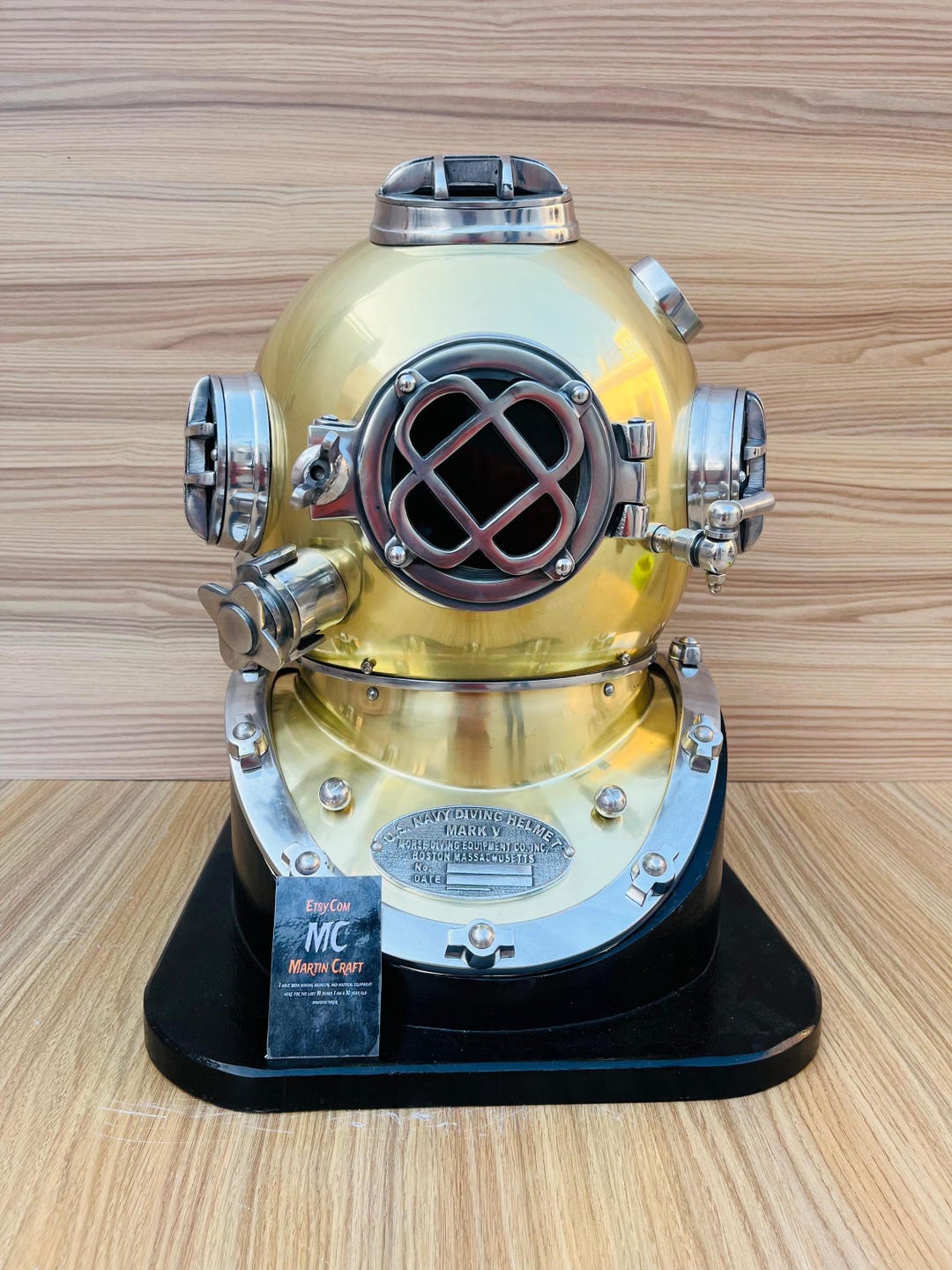 Vintage Brass Diving Helmeti Steampunk Diving Helmet I 18' Scuba Diving ...
