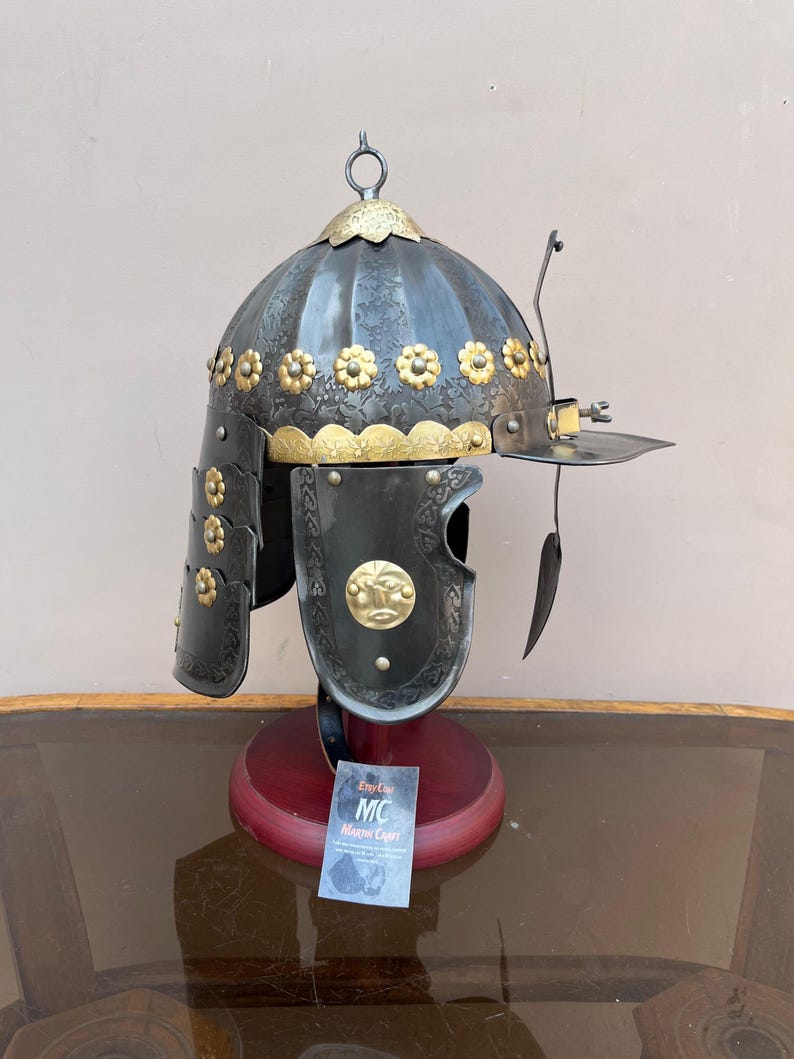 Handcrafted Polish Winged Hussars Shishak Helmet: Antique-style Armor ...