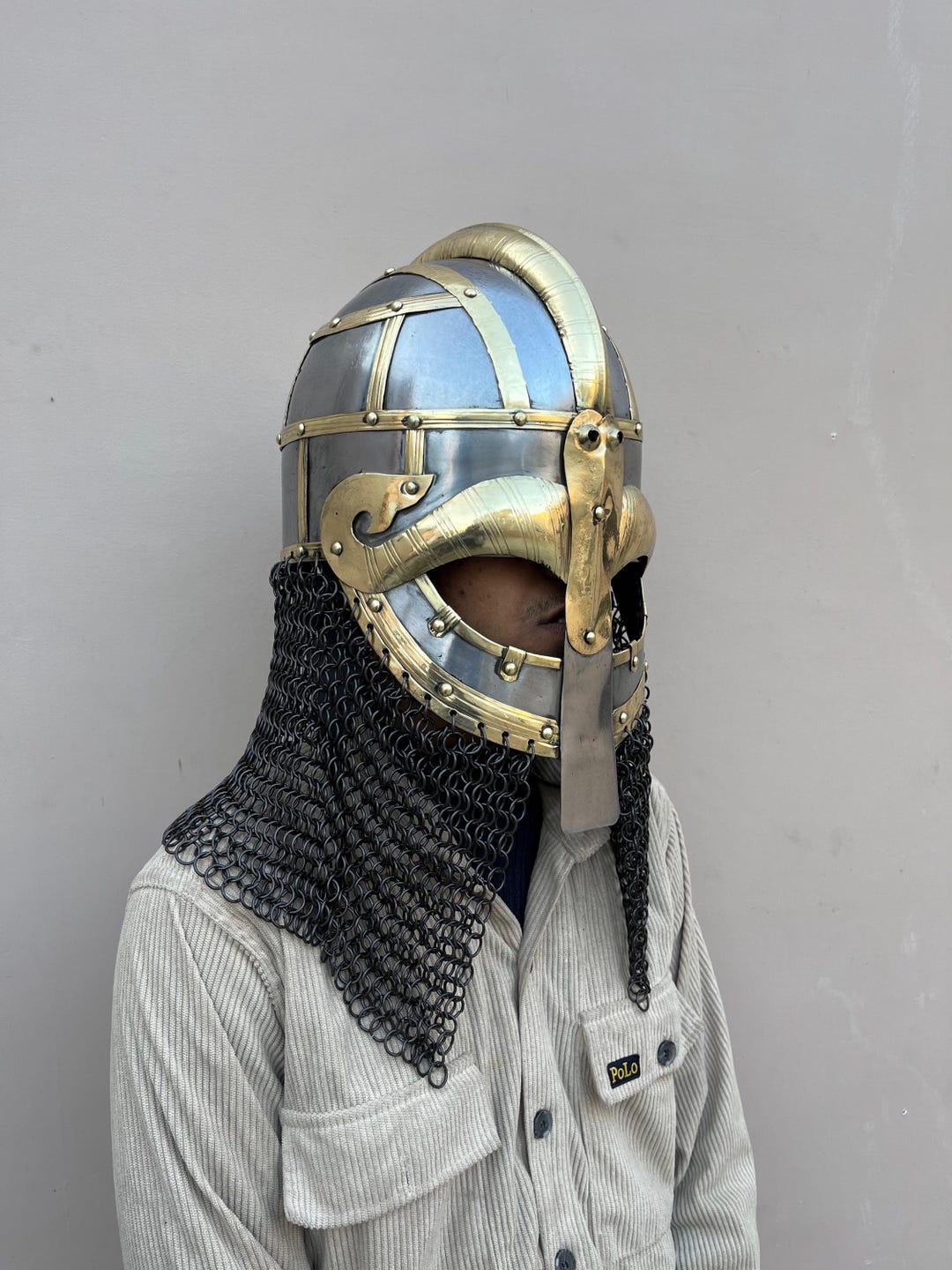 Medieval Vendel Viking Helmet–handmade Norse Warrior Helmet–viking ...