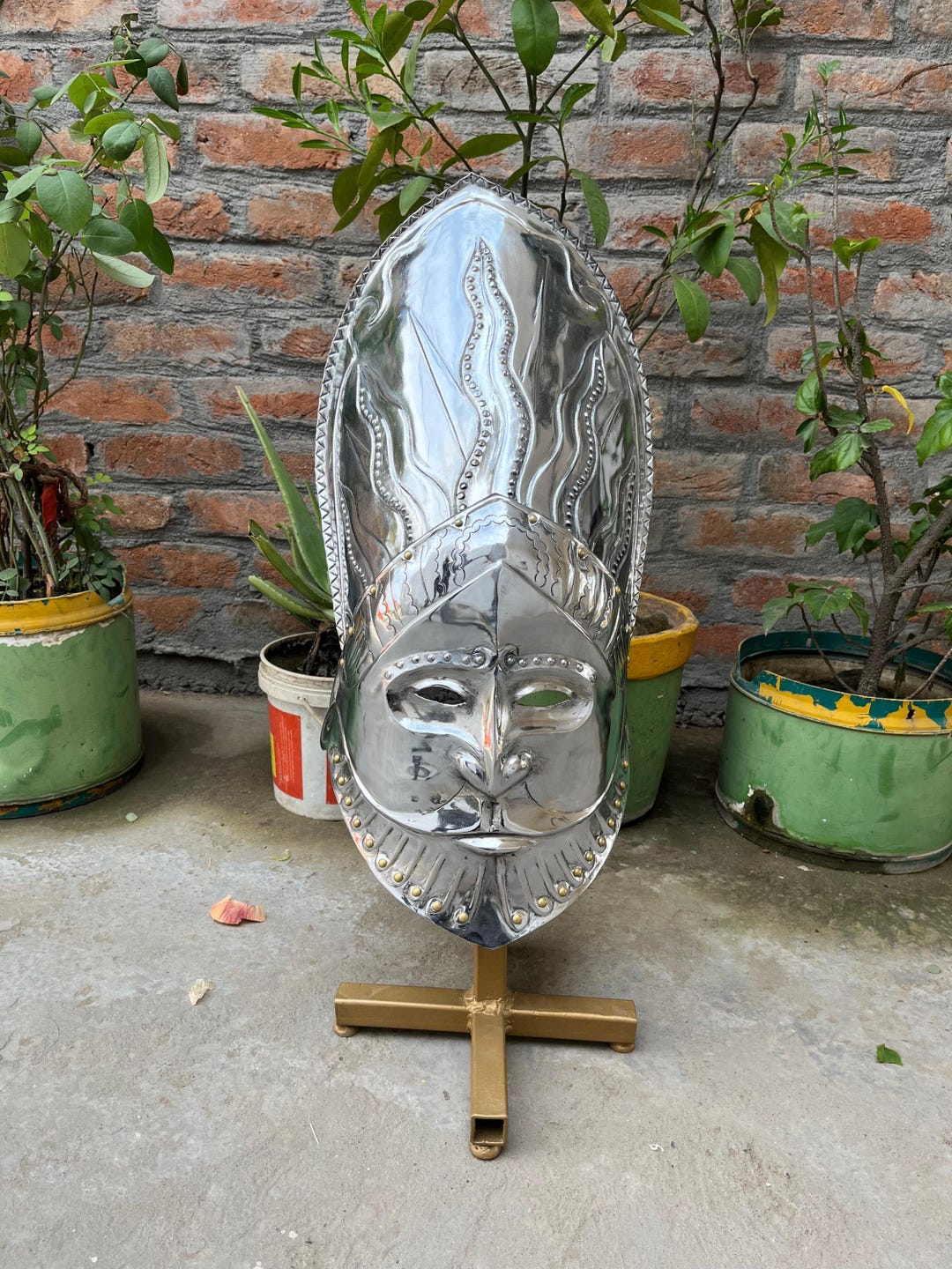 Medieval Knight Ceremonial Helmet-unique Ceremonial Knight Mask Helmet ...