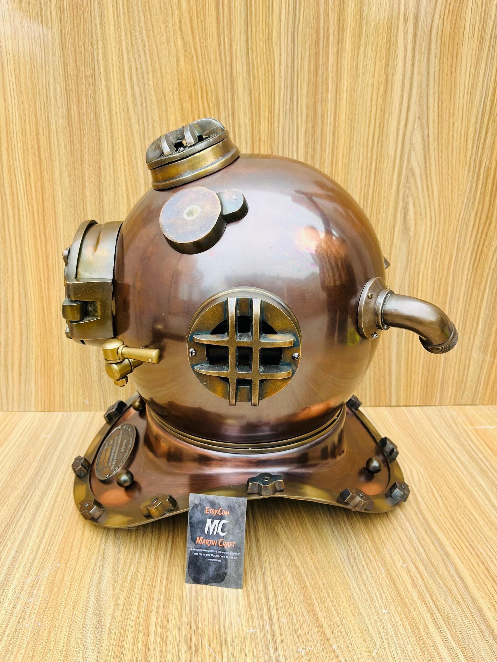 Handcrafted Diving Helmet US Navy Diving Divers Helmet | Commando ...