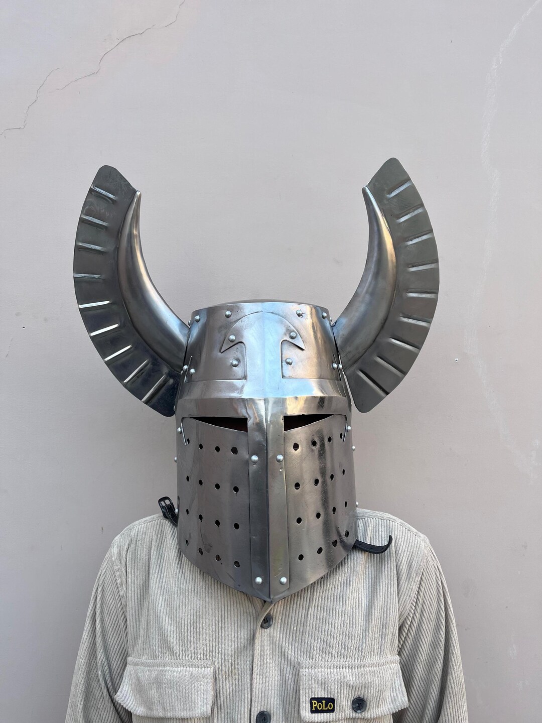 Medieval Eutonic Crest Wing Helmet – Fantasy Cosplay Headgear ...