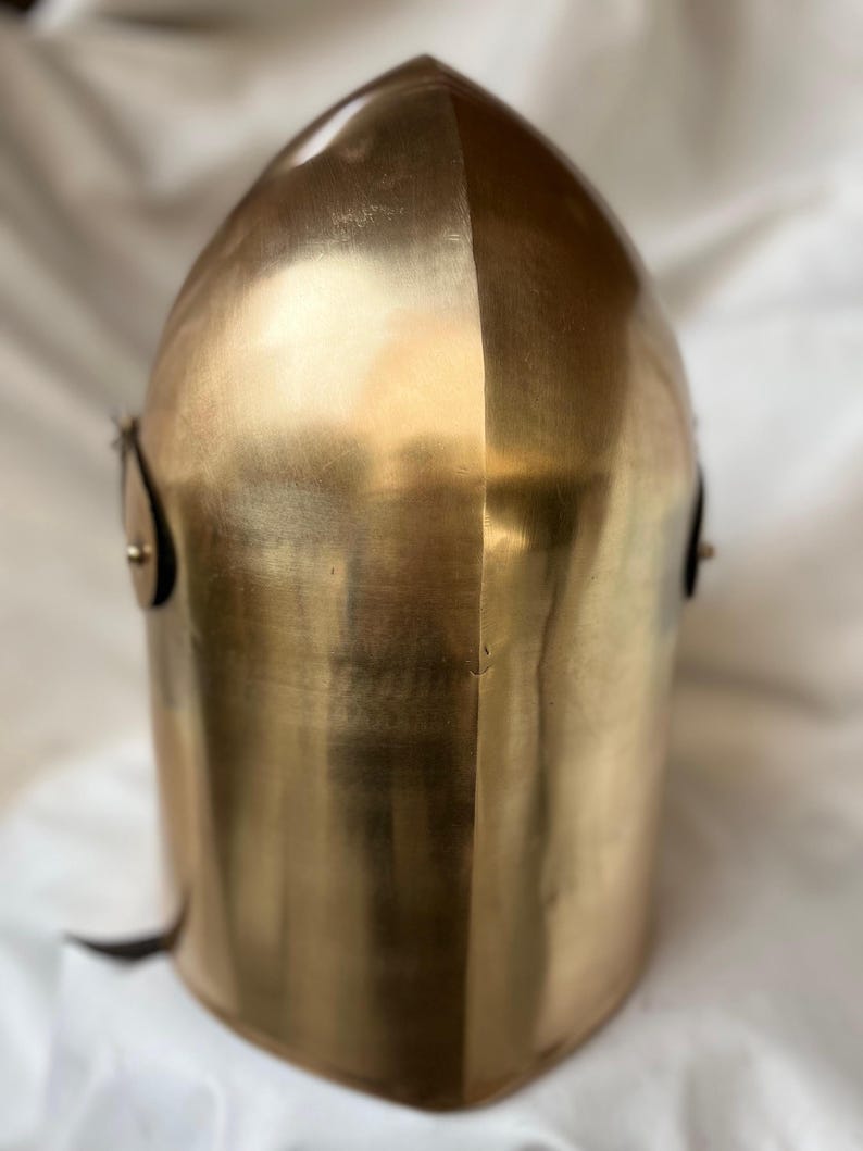 Handcrafted Medieval Barbute Helmet-italian Style Barbuta Helmet-custom ...