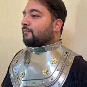 Medieval Knight Neck Guard Armor, Gorget Armor,larp Armor, Knight ...