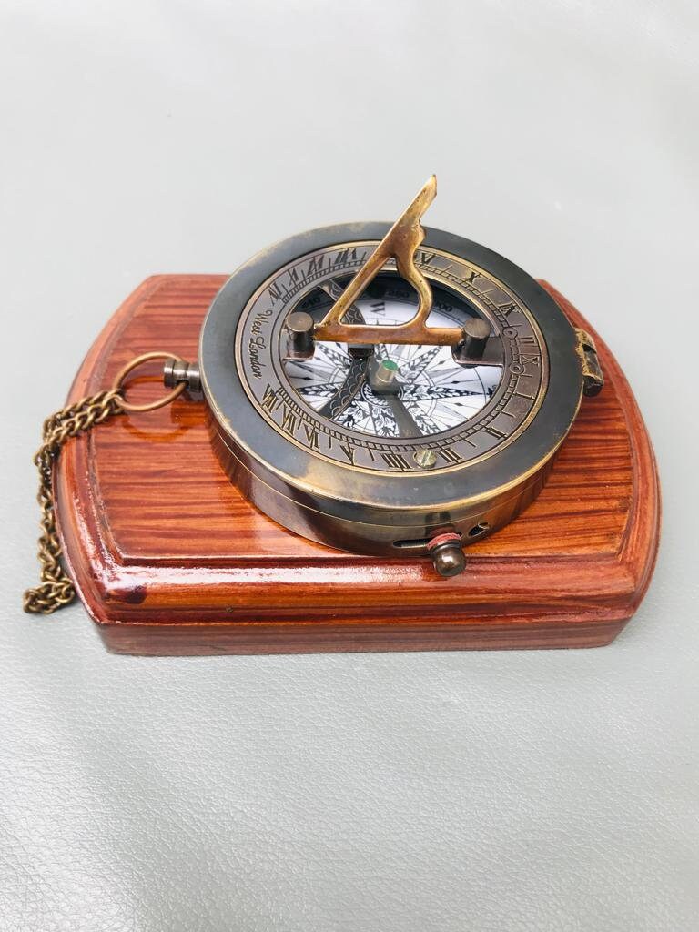 Sundial Compass 3 Vintage Nautical Marine Compasses - Etsy