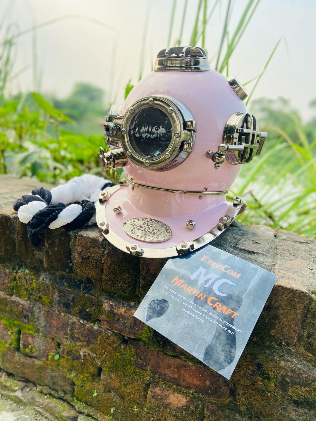 Mark V Engineering Diving Helmet Deep Sea Scuba Divers Helmet ...